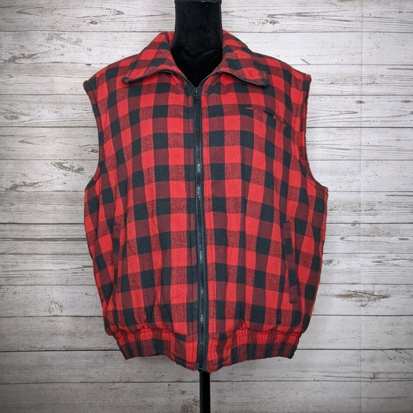Branded Lion | Jackets & Coats | Branded Lion Vintage Buffalo Plaid ...
